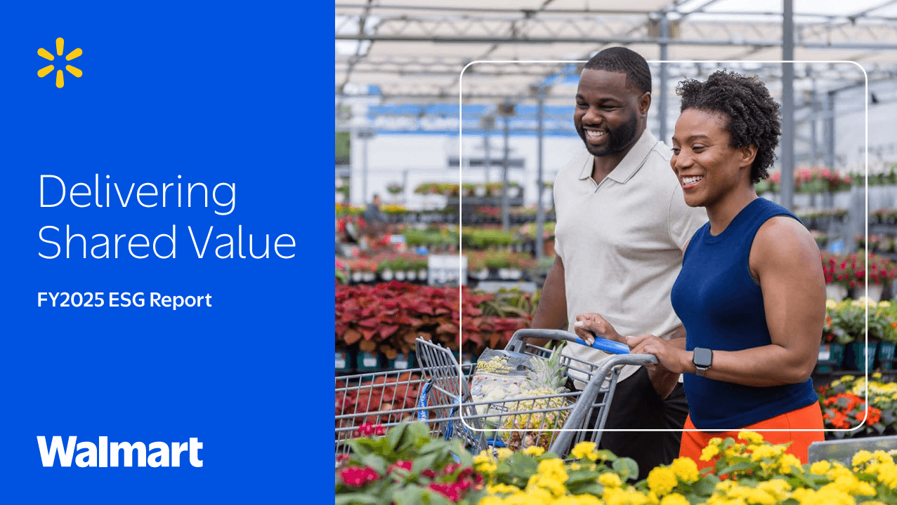Delivering Shared Value: Walmart's FY2025 ESG Report | Smart Energy ...